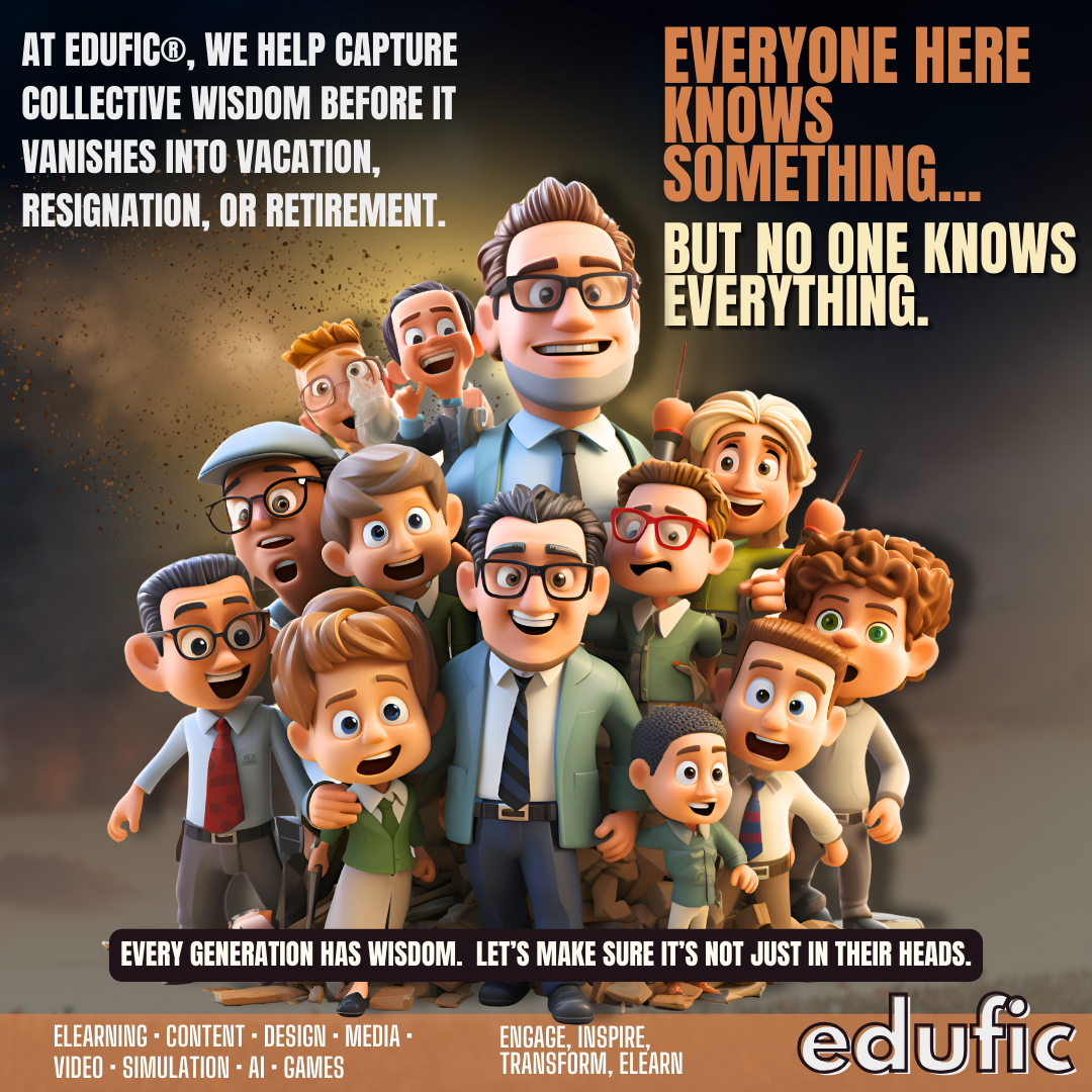 "Everyone here knows something... but no one knows everything ...